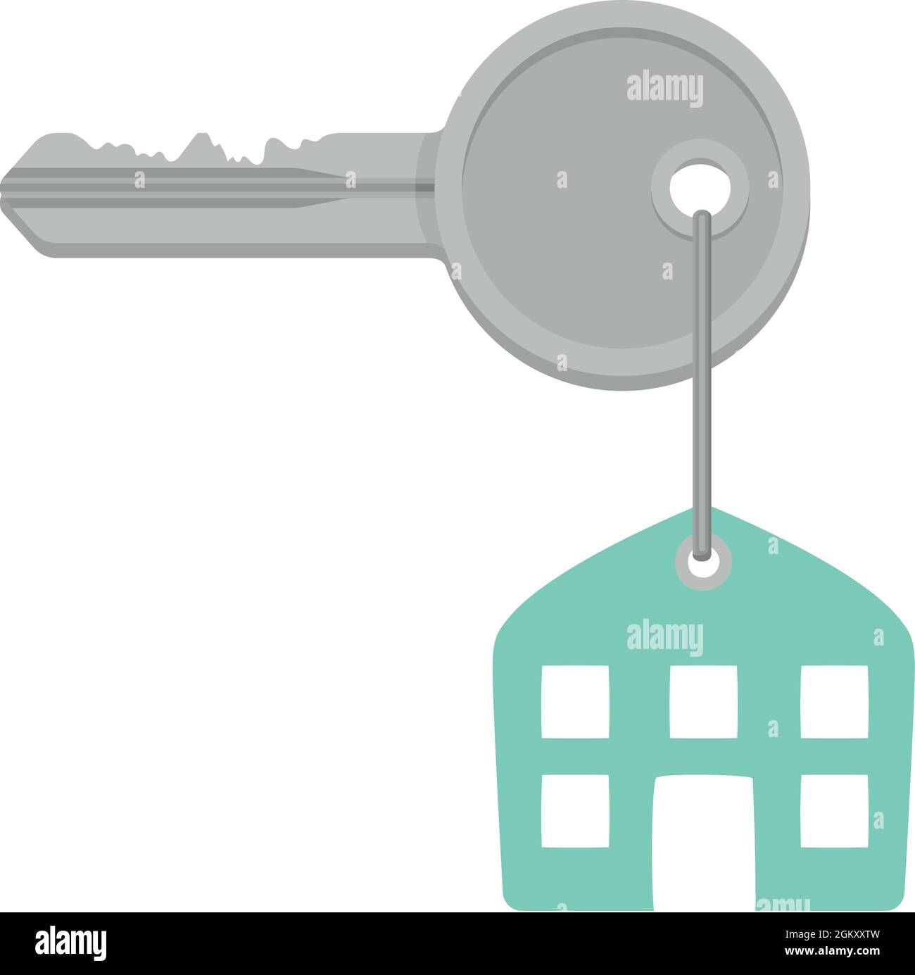green keychain design Stock Vector Image & Art - Alamy