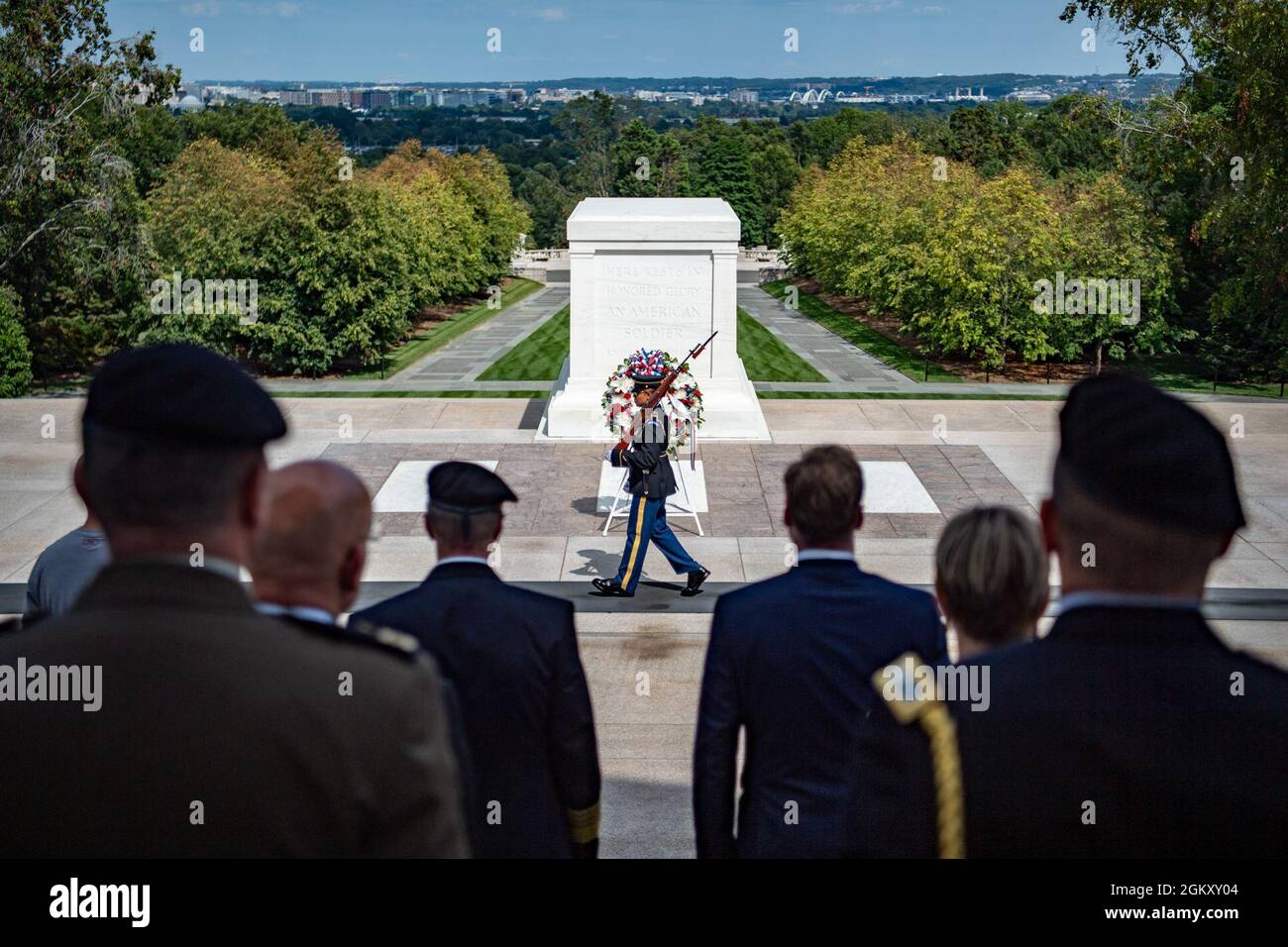 Minister of Defense of Croatia Mario Banožić (back right) and Croatian ...