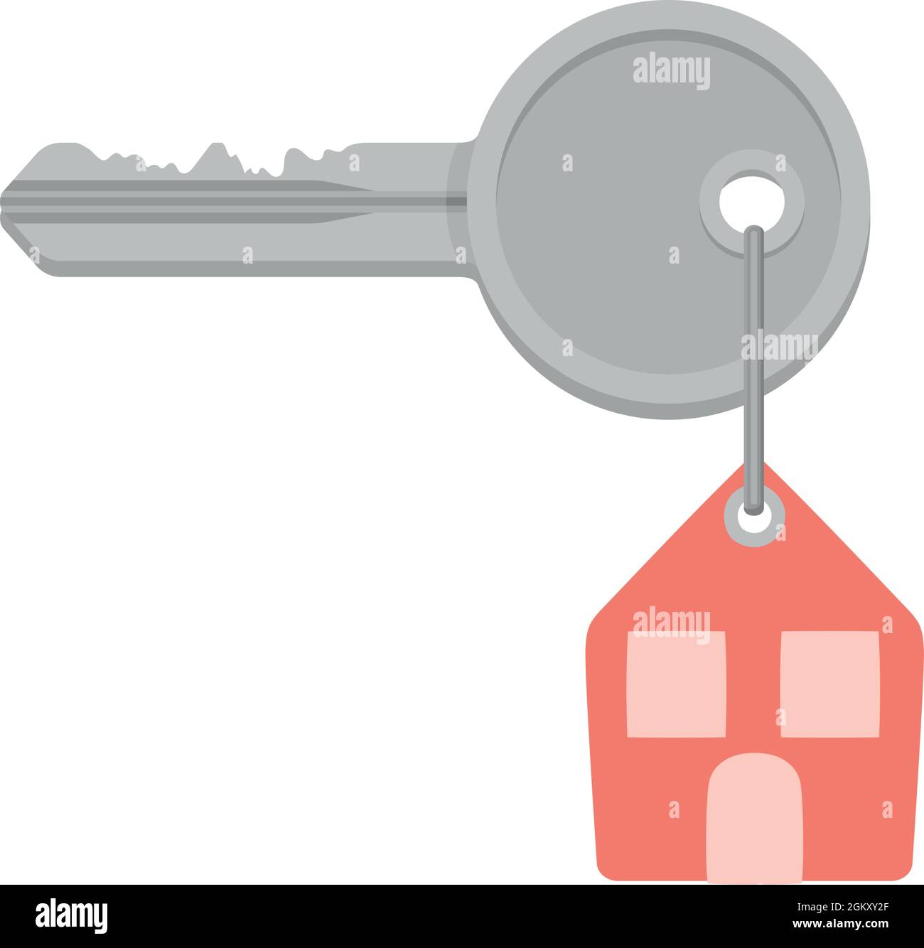 red keychain design Stock Vector Image & Art - Alamy