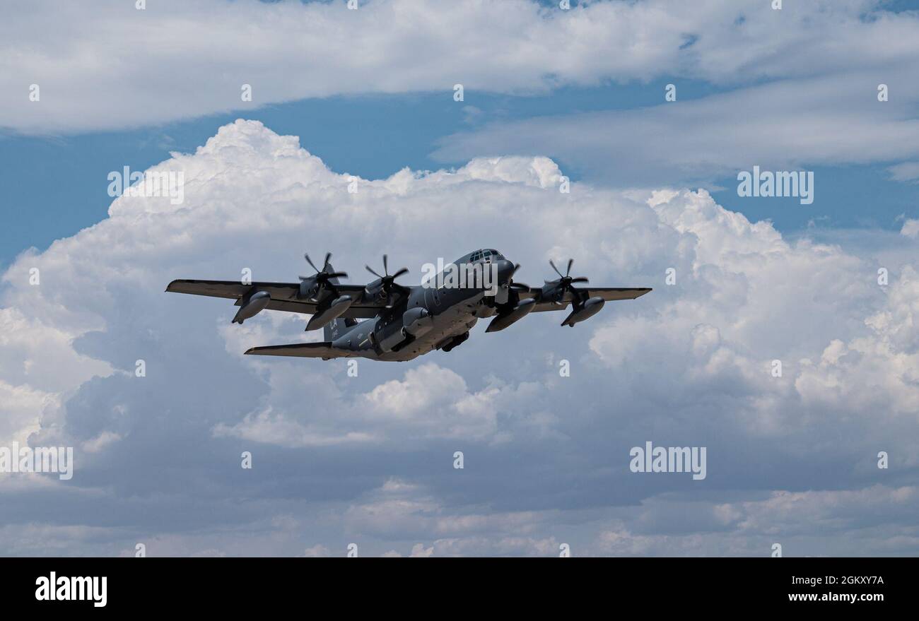 An HC-130J Combat King II assigned to the 130th Rescue Squadron ...