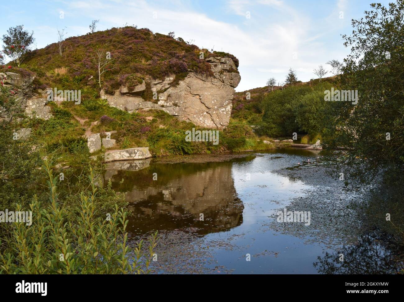 Haytor Quarry 070921 Stock Photo - Alamy