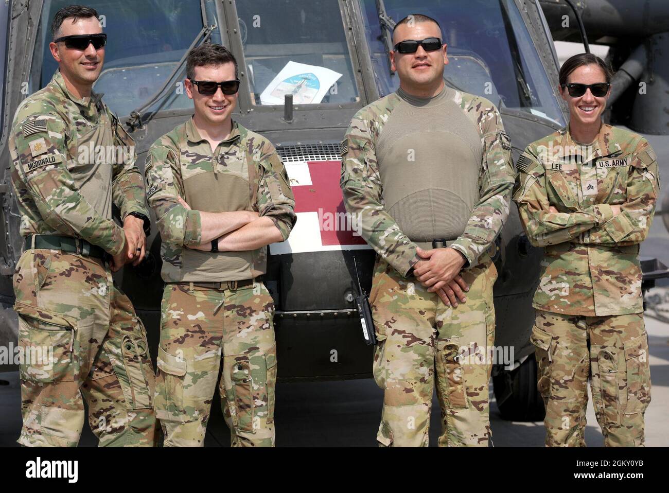 A Task Force Phoenix MEDEVAC crew from G Company, 1st Battalion, 168th ...
