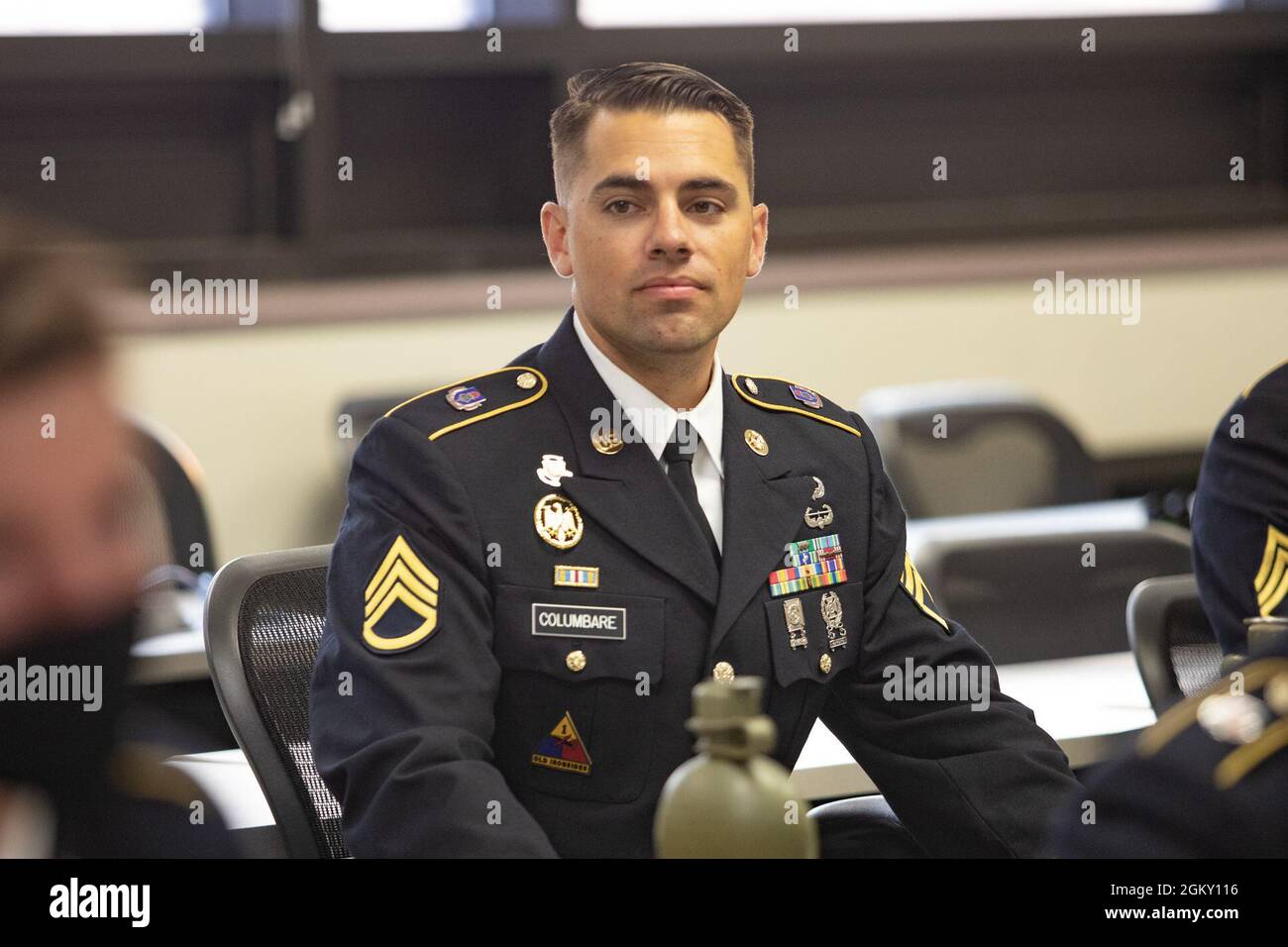 Staff Sgt. Ryan Columbre, from the Sustainment Center of Excellence ...