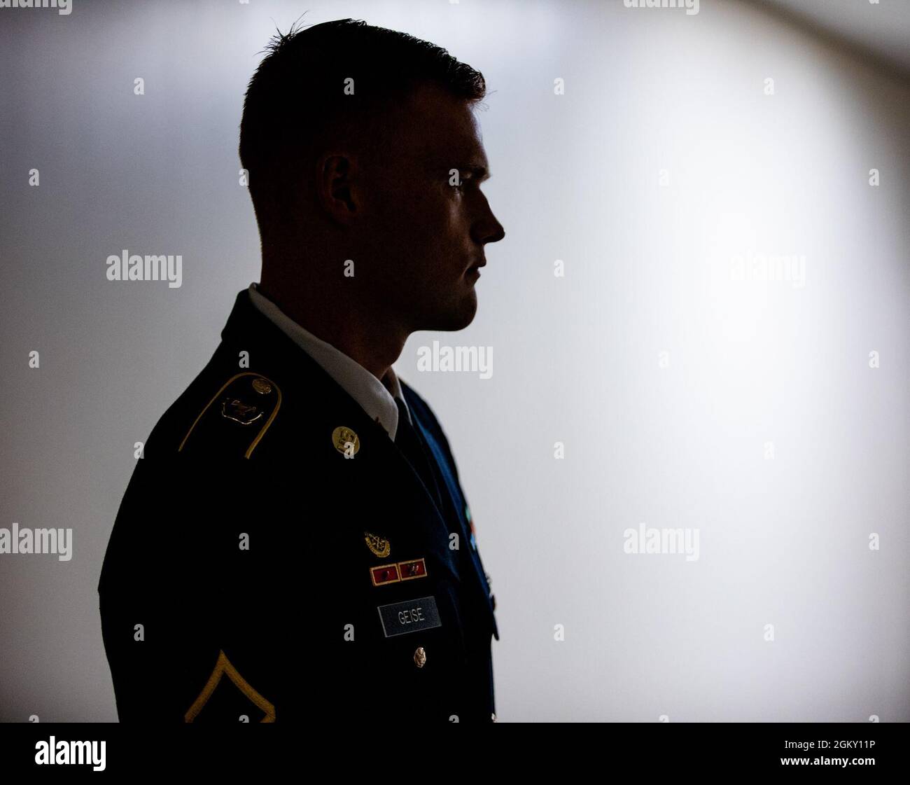 Spc. Jason Geise, from the U.S Army Combined Arms Center, participates ...