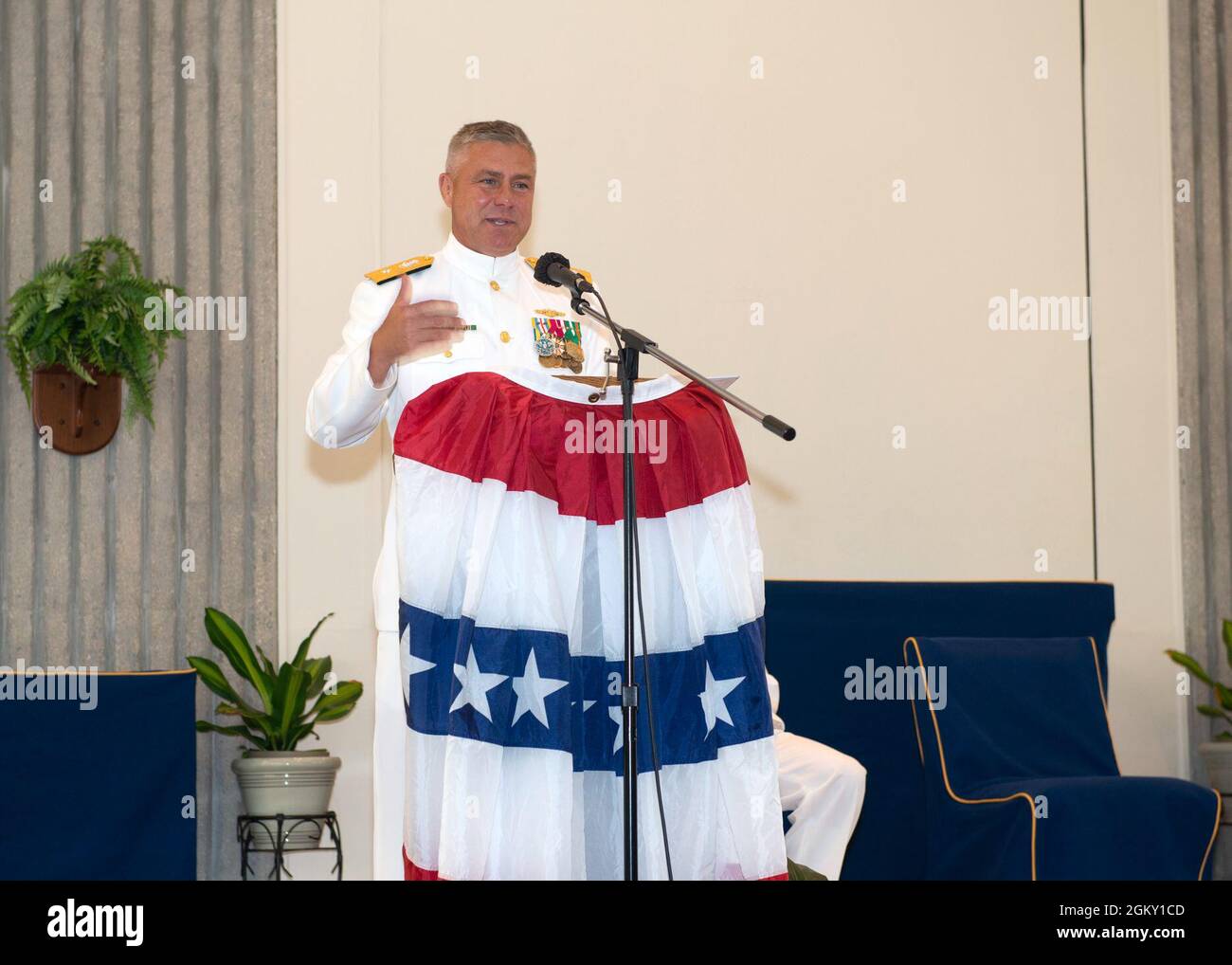 210723-N-IS980-019 KINGS BAY, Ga. (July 23, 2021) Rear Adm. John ...