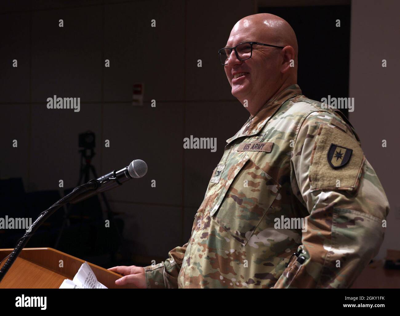 Col. Mark C. Carder, former commander of the 1st Area Medical ...