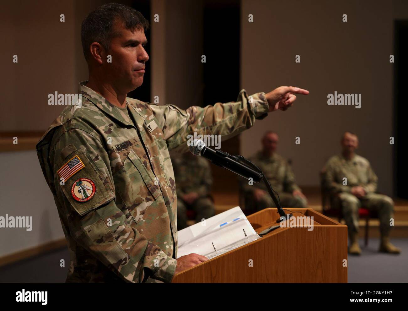 Brig. Gen. Antonio Munera, commanding general for the 20th CBRNE ...