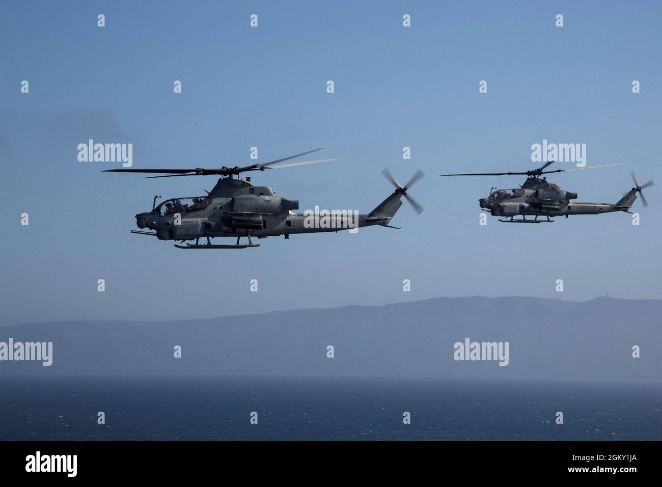 U.S. Marines from Marine Light Attack Helicopter Squadron (HMLA) 267 ...