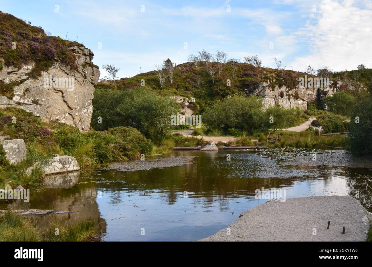 Haytor quarry dartmoor hi-res stock photography and images - Alamy