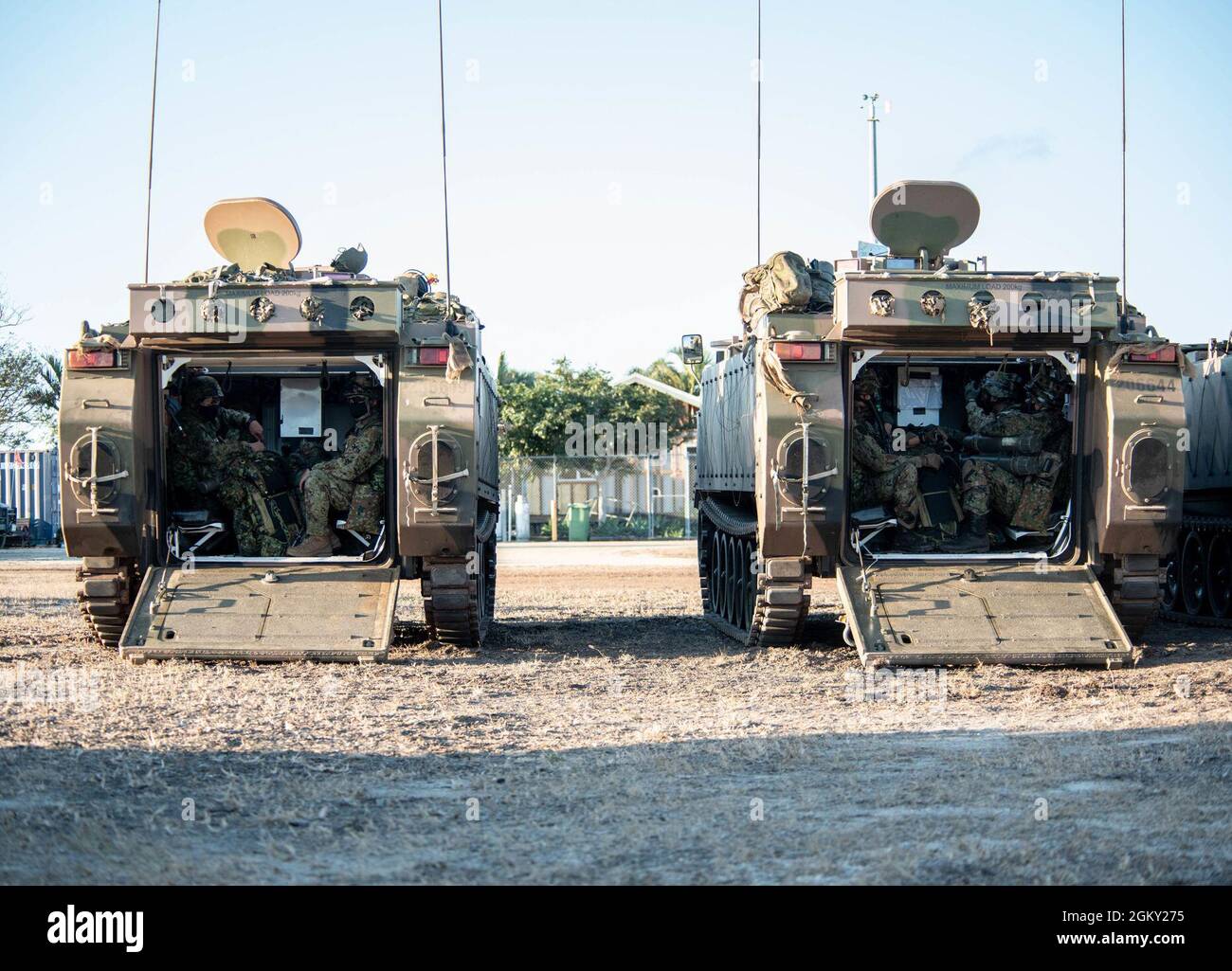 M113 armored personnel carriers hi-res stock photography and images - Alamy