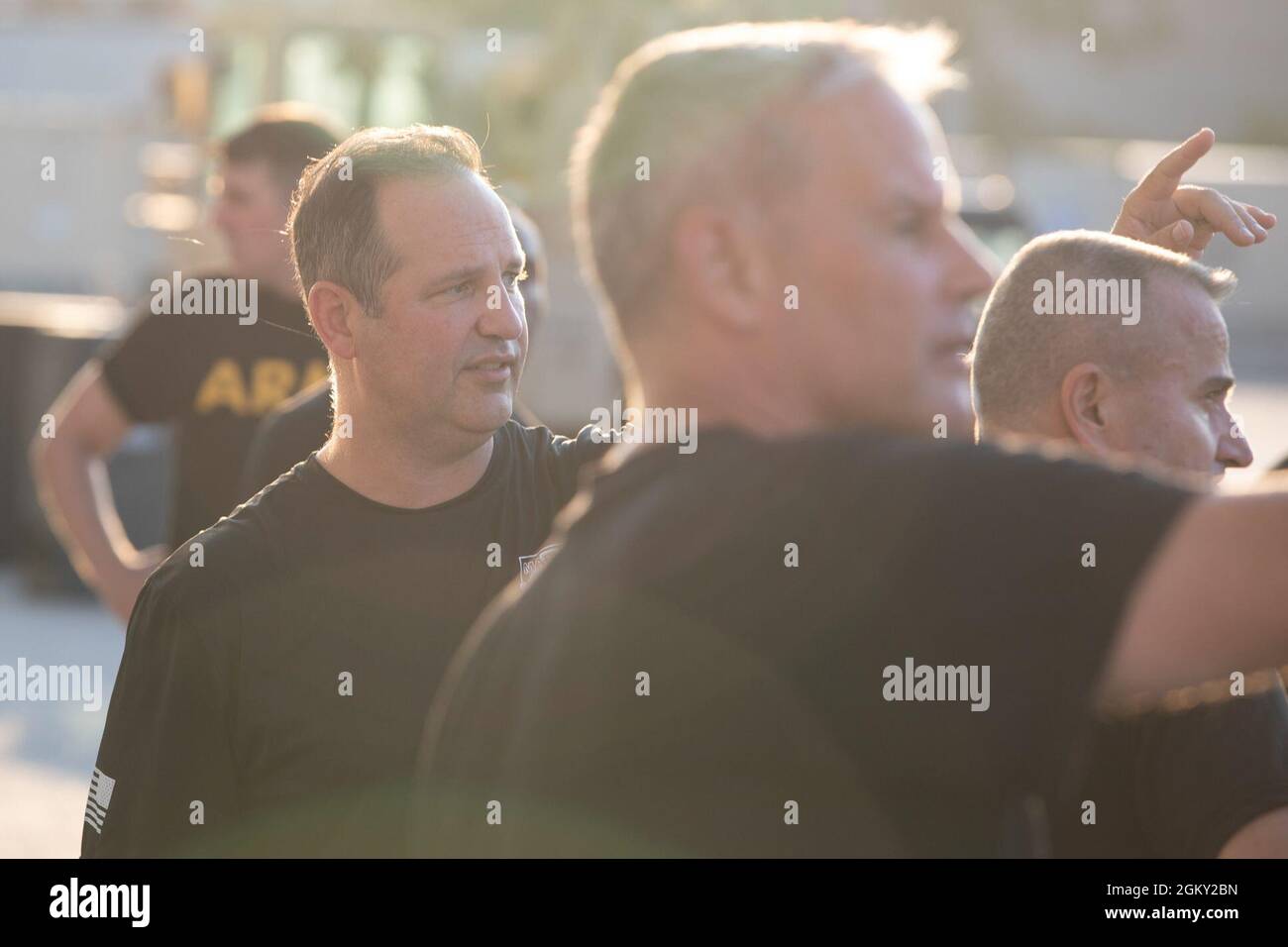 Col. Eric Vanek, the commander of the 3rd Combat Aviation Brigade, and ...