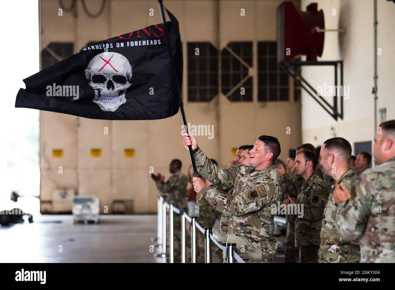 U.S. Air Force Senior Master Sgt. Matt Beard, 74th Aircraft Maintenance ...