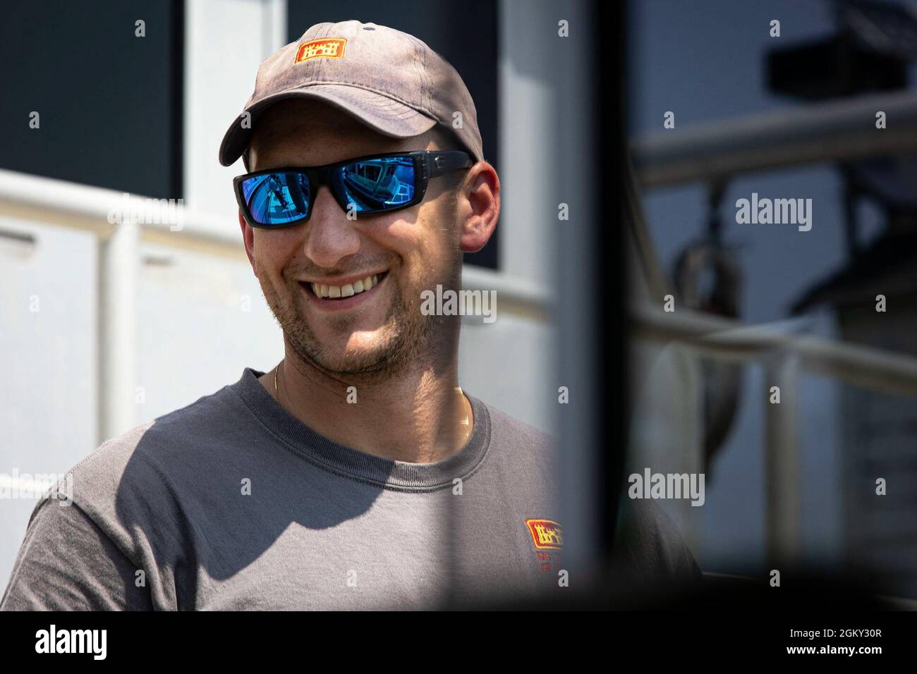 Ryan Miranda, U.S. Army Corps of Engineers, Baltimore District, survey ...