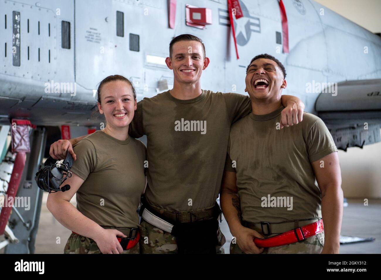 U.S. Air Force Airman 1st Class Sydney Woo, 75th Aircraft Maintenance ...