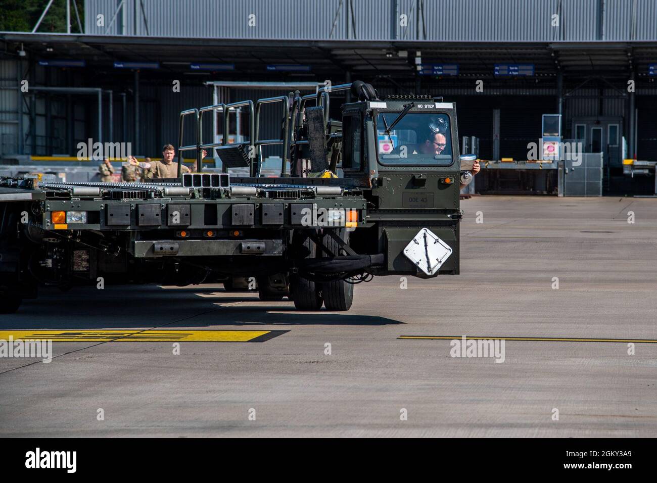 U.S. Air Force Staff Sgt. Michael James, 721st Aerial Port Squadron ...