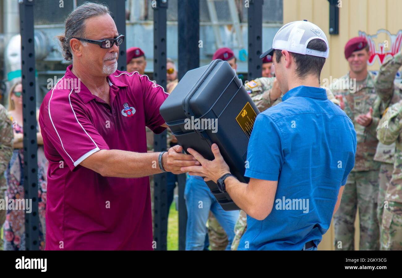 The Family and son of a fallen 2nd Battalion 505th Paratrooper Infantry ...