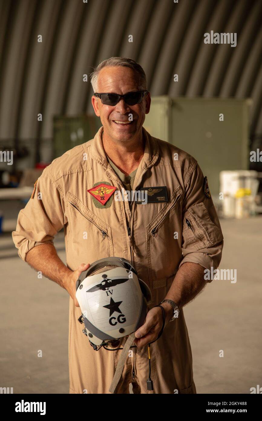 Brig. Gen. Timothy L. Adams takes his final flight at the Aviation ...
