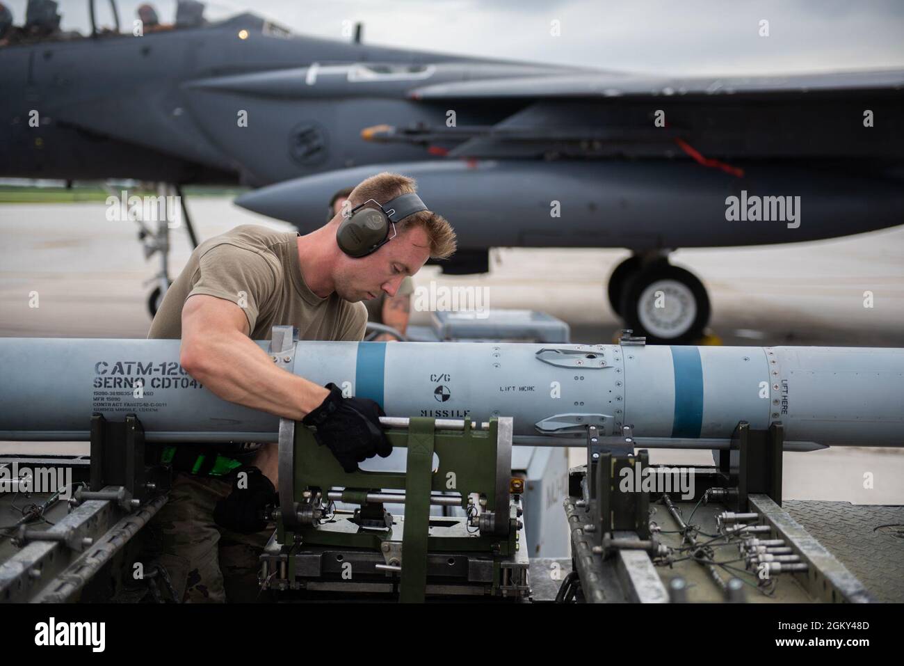 U.S. Air Force Staff Sgt. Zachary Williams, weapons standardization ...