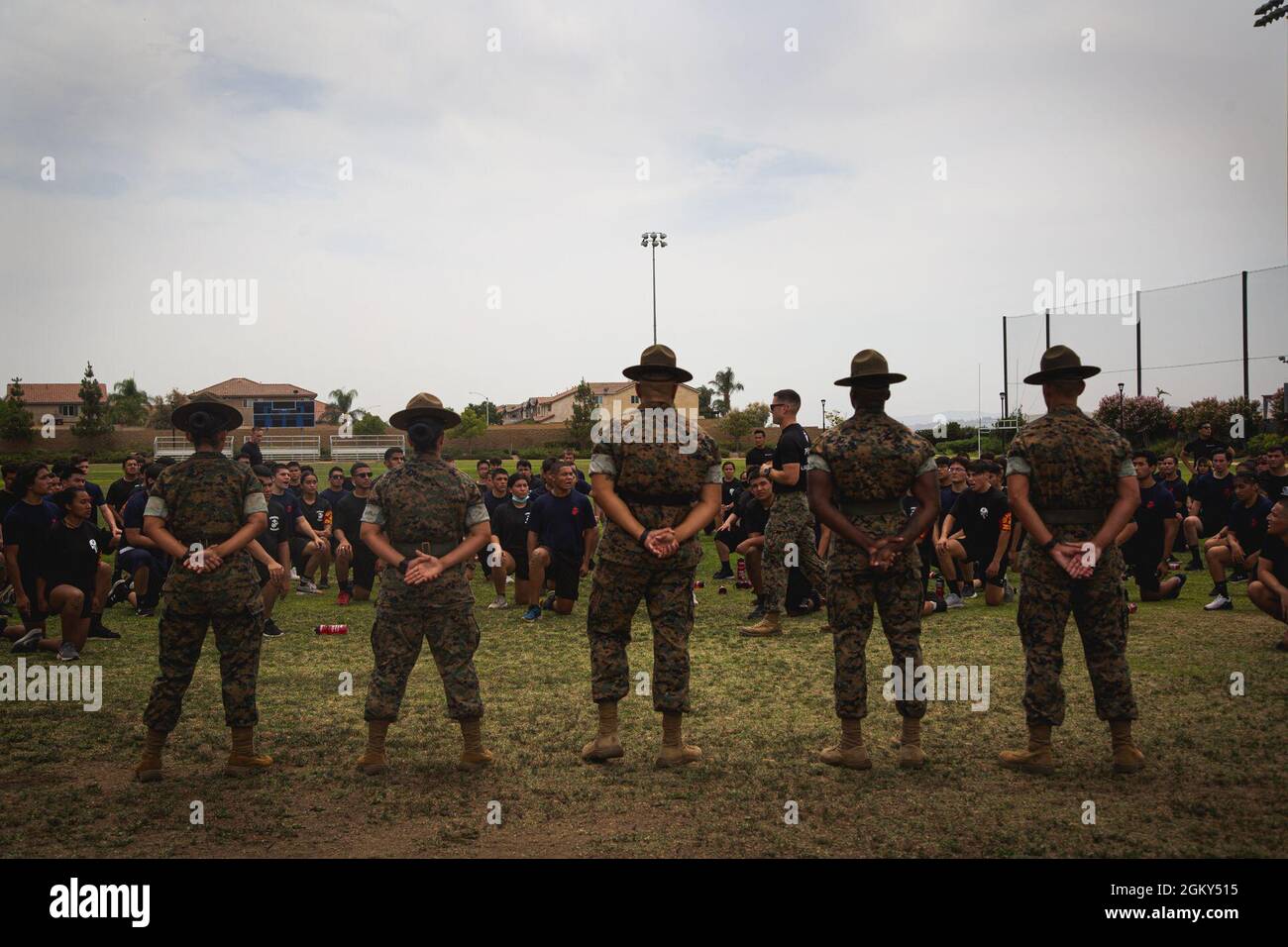 U.S. Marine Corps Maj. Daniel Z. Lakhani, commanding officer of ...