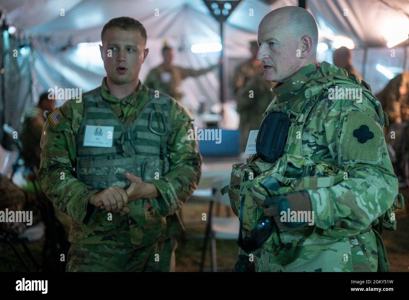 Brig. Gen. John Hafley, the deputy commanding general-operations for ...
