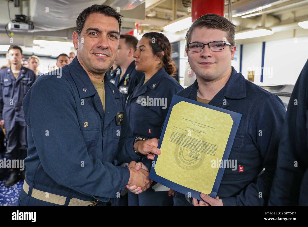 Letter of commendation hi-res stock photography and images - Alamy