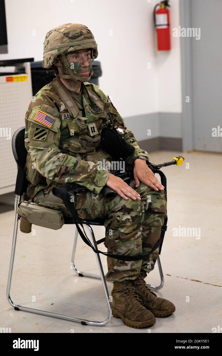 U.S. Army Capt. Megan Balcom, assigned to Irwin Army Community Hospital ...