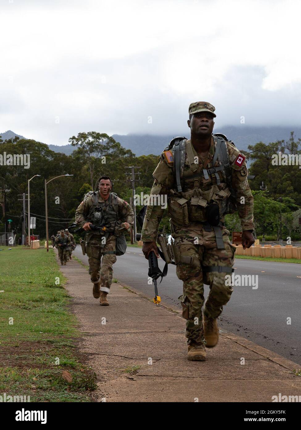 U.S. Army Staff Sgt. James Gabisum, assigned to Landstuhl Regional ...
