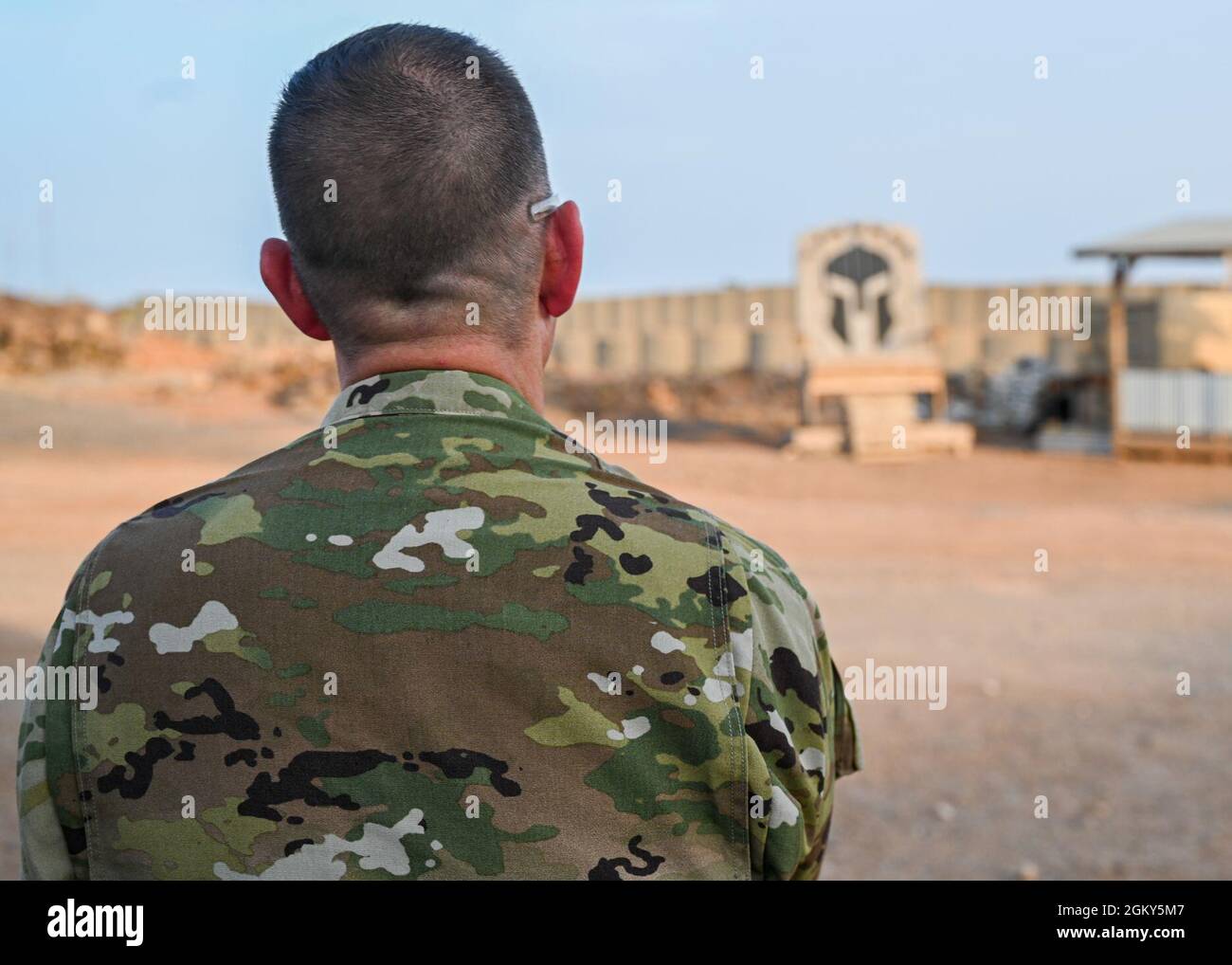 Col. Bryan T. Callahan, 435th Air Expeditionary Wing commander, visits ...