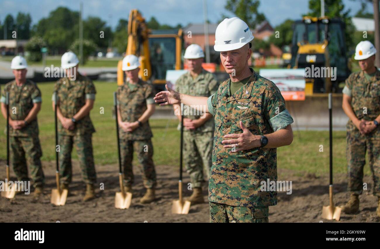 U.S. Marine Corps Col. Mikel Huber, Marine Corps Air Station (MCAS ...
