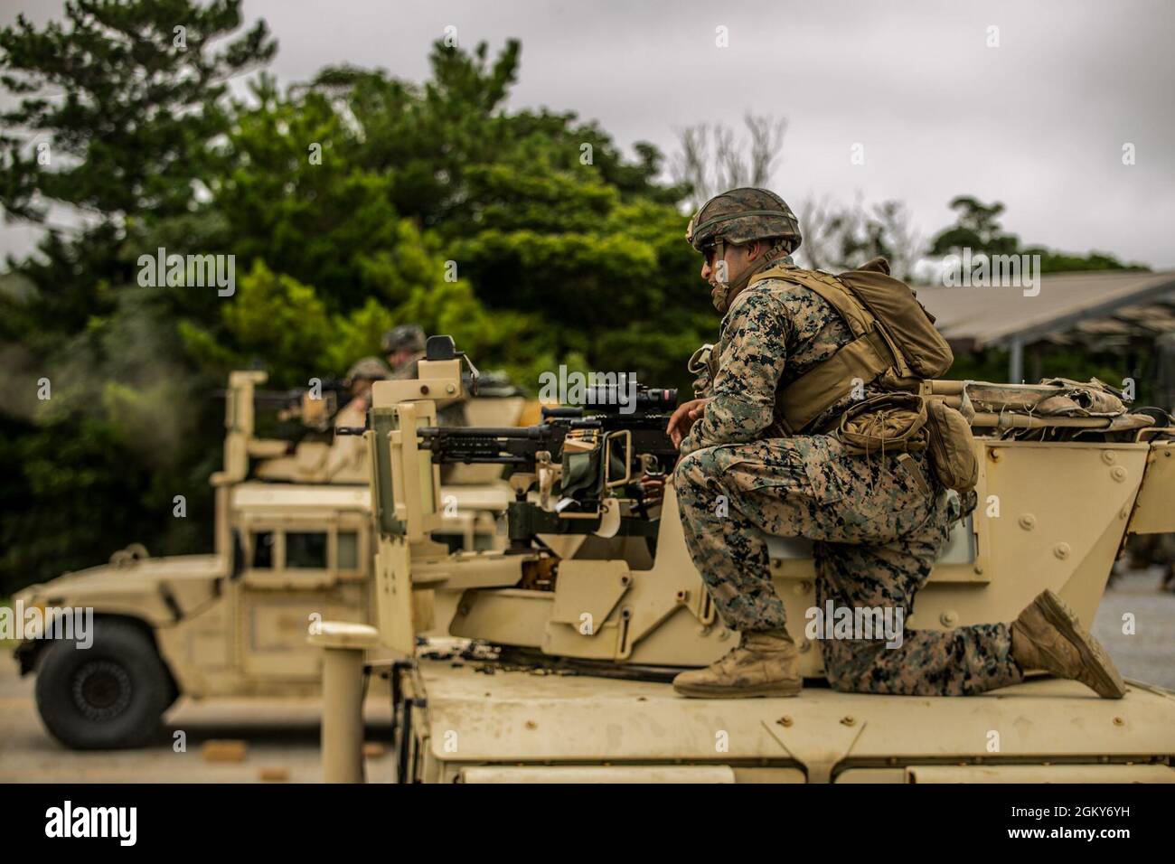 U.S. Marine Corps Cpl. Idan Urrutiagarces, a section leader with Fox ...