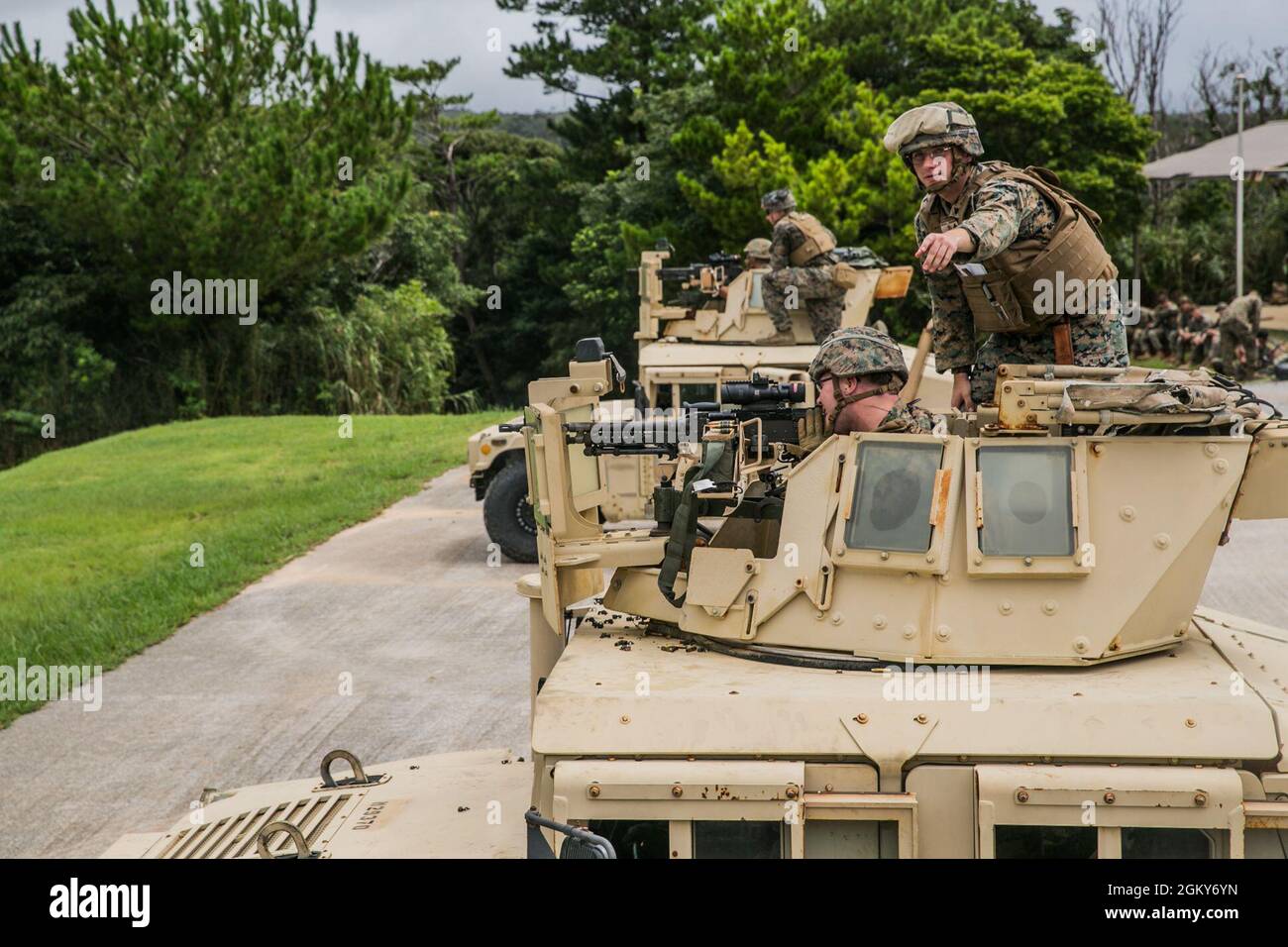 U.S. Marines with 3d Landing Support Battalion, Combat Logistics ...