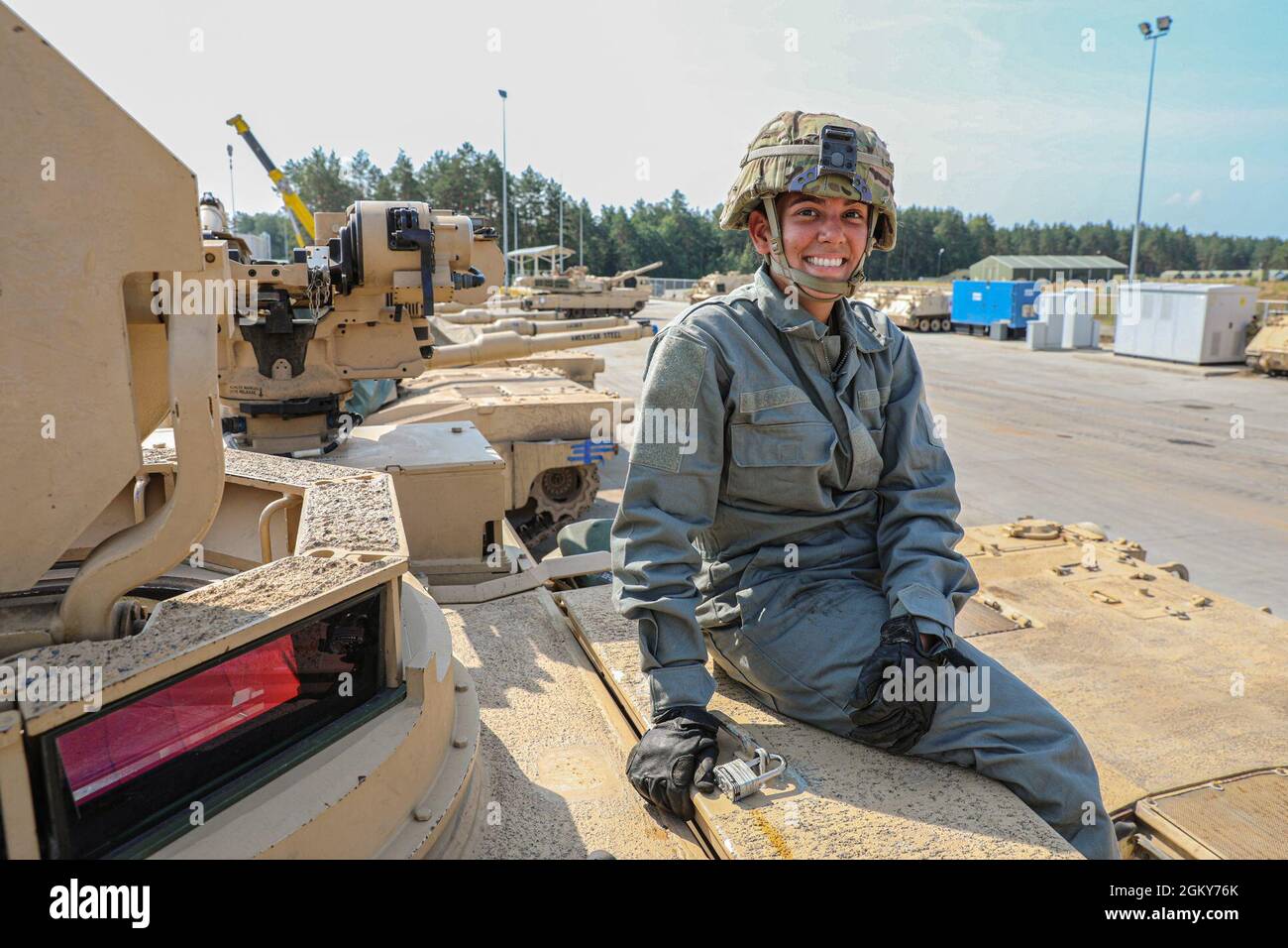 Tank driver position hi-res stock photography and images - Alamy