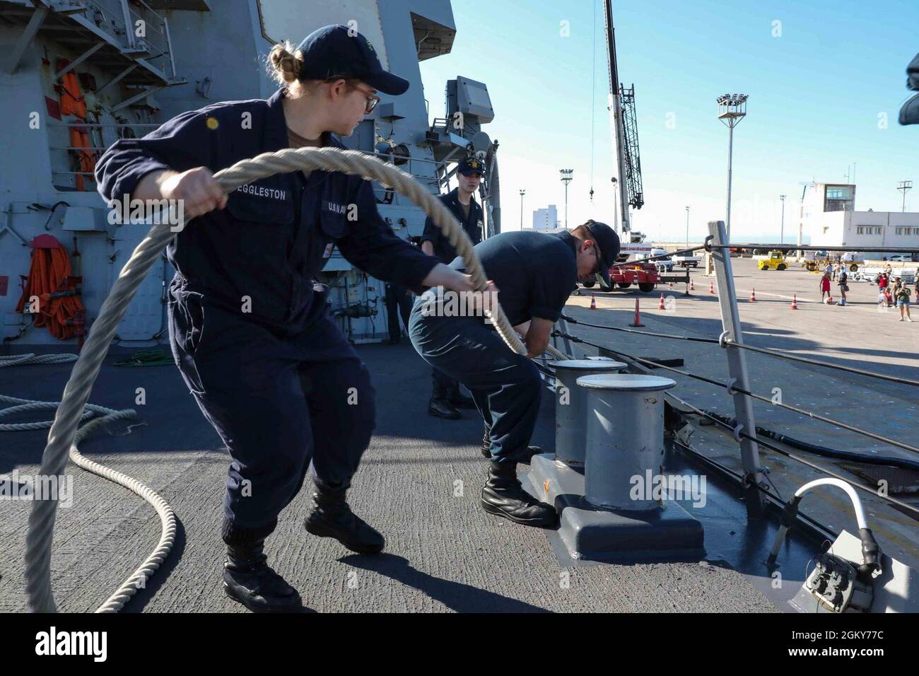 ROTA, Spain (July 26, 2021) Cryptologic Technician (Maintenance) Seaman ...