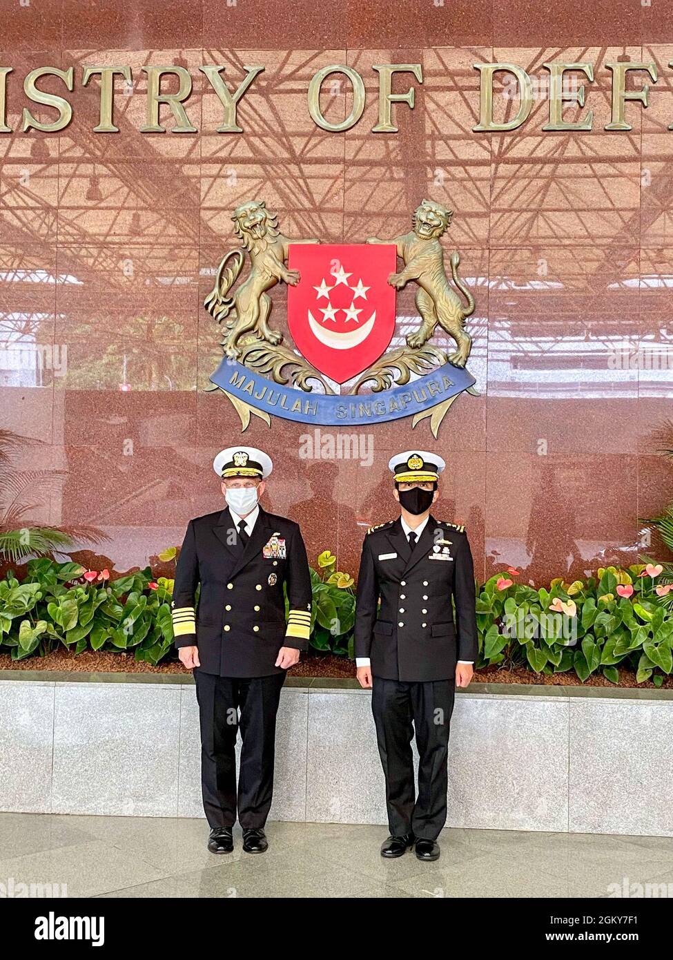 210726-N-HT307-1001 SINGAPORE (July 26, 2021) - Chief of Naval ...