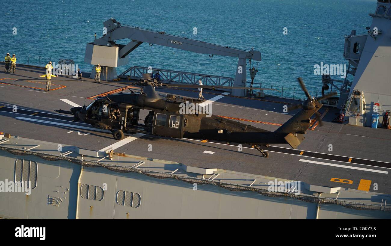 An MH-60 Black Hawk supporting Special Operations Command Pacific ...