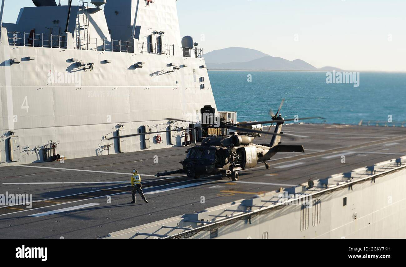 An MH-60 Black Hawk supporting Special Operations Command Pacific ...