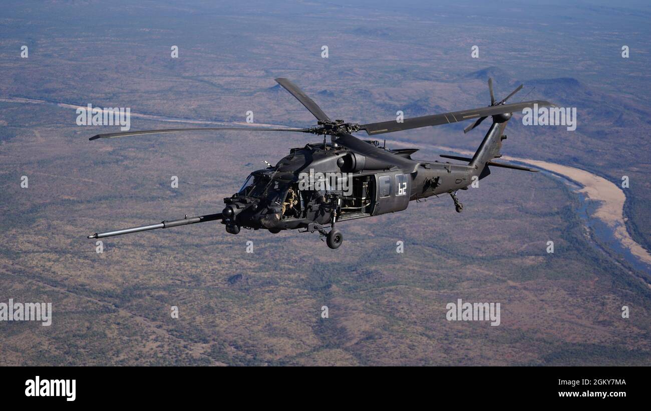 An MH-60 Black Hawk supporting Special Operations Command Pacific ...