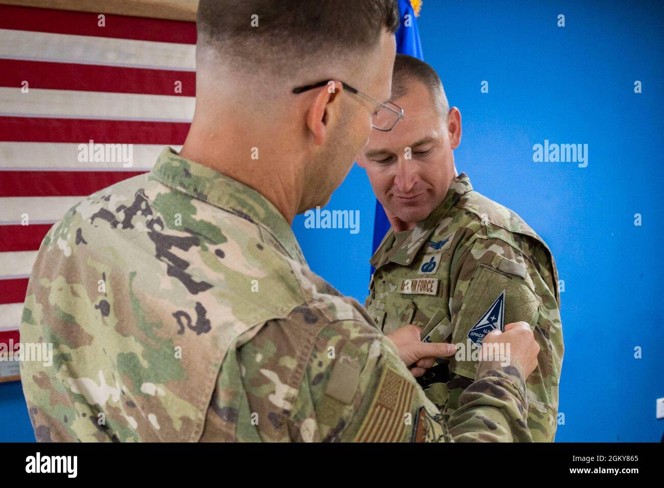 U.S. Air Force Brig. Gen. Robert Davis, 378th Air Expeditionary Wing ...