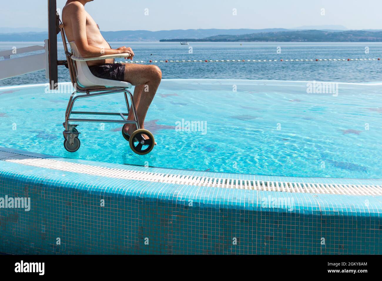 Pool assistant hi-res stock photography and images - Alamy
