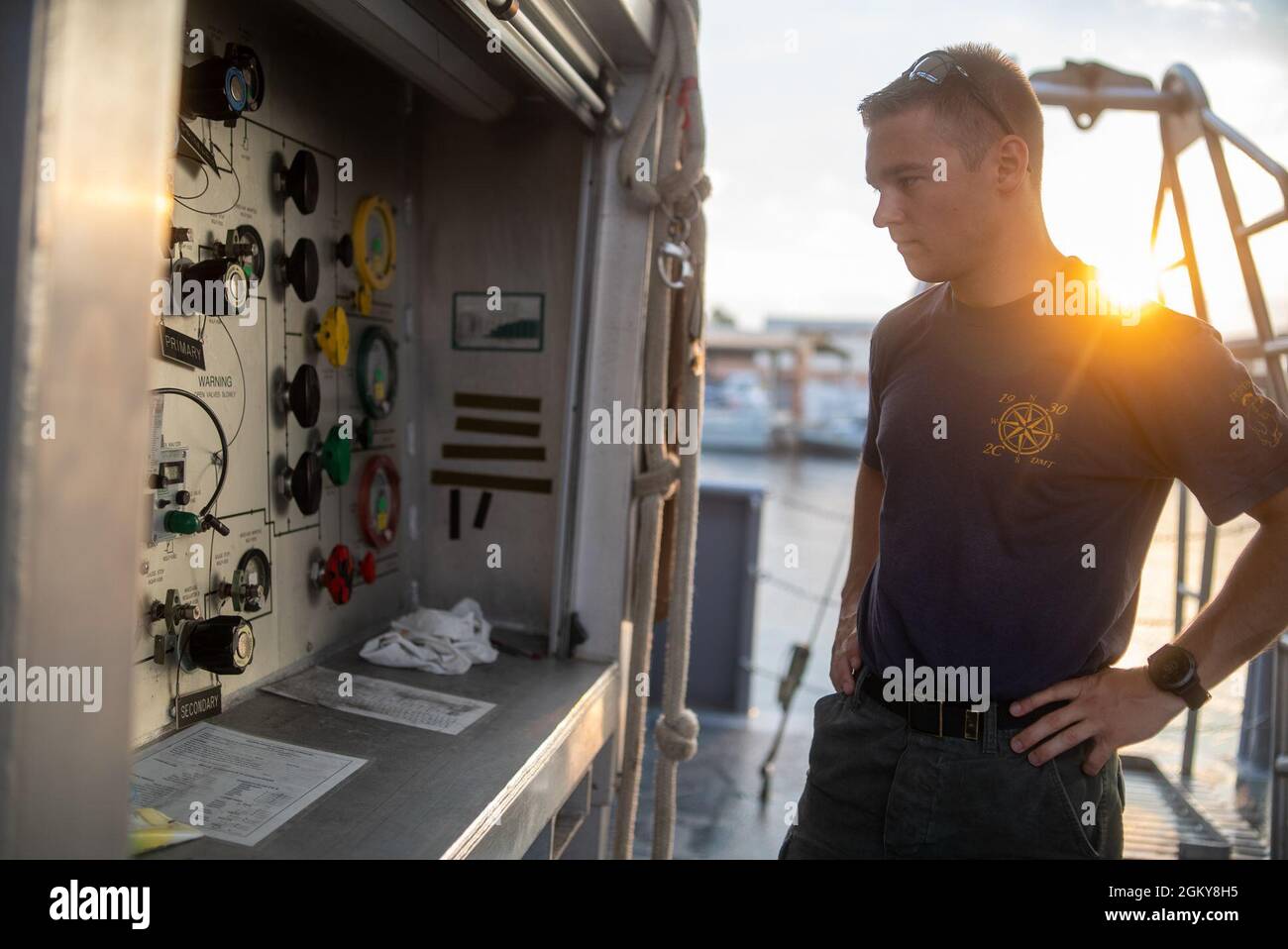 PANAMA CITY BEACH, Fla. – (July 26, 2021) Navy Diver 2nd Class Colton ...