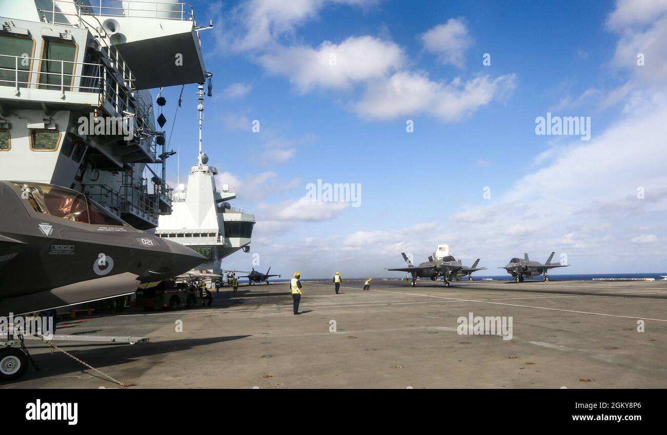 Marine Fighter Attack Squadron 211 (VMFA-211) conducts flight deck ...