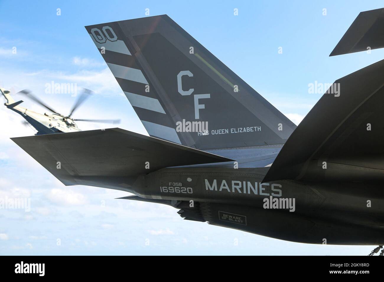 Marine Fighter Attack Squadron 211 (VMFA-211) conducts flight deck ...