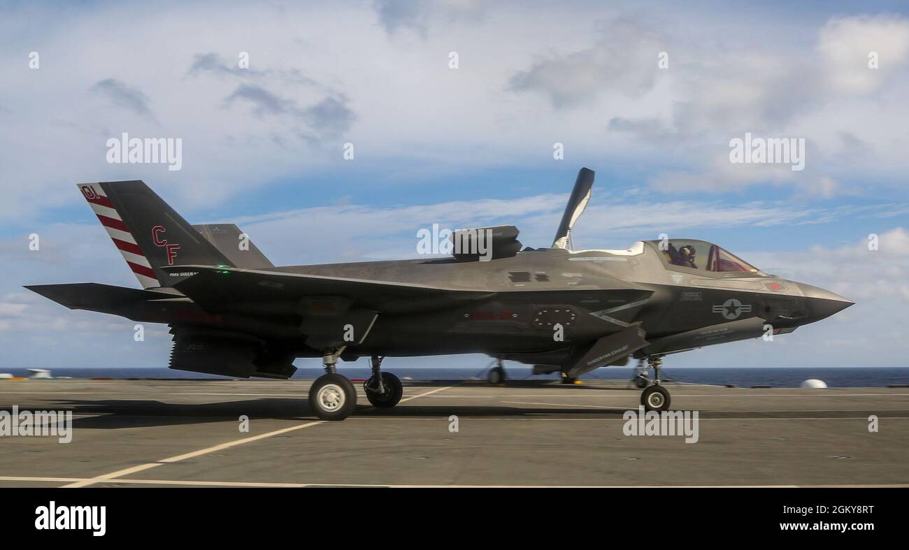 Marine Fighter Attack Squadron 211 (VMFA-211) conducts flight deck ...