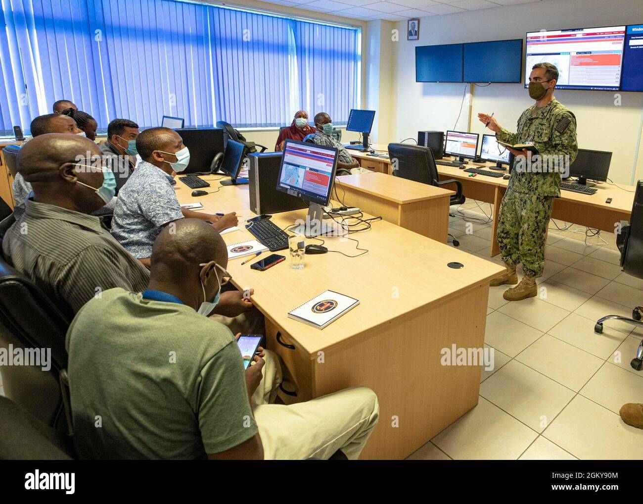 210727-N- TI693-1004 MOMBASA, Kenya (July 27, 2021) Lt. Cmdr. Ian ...