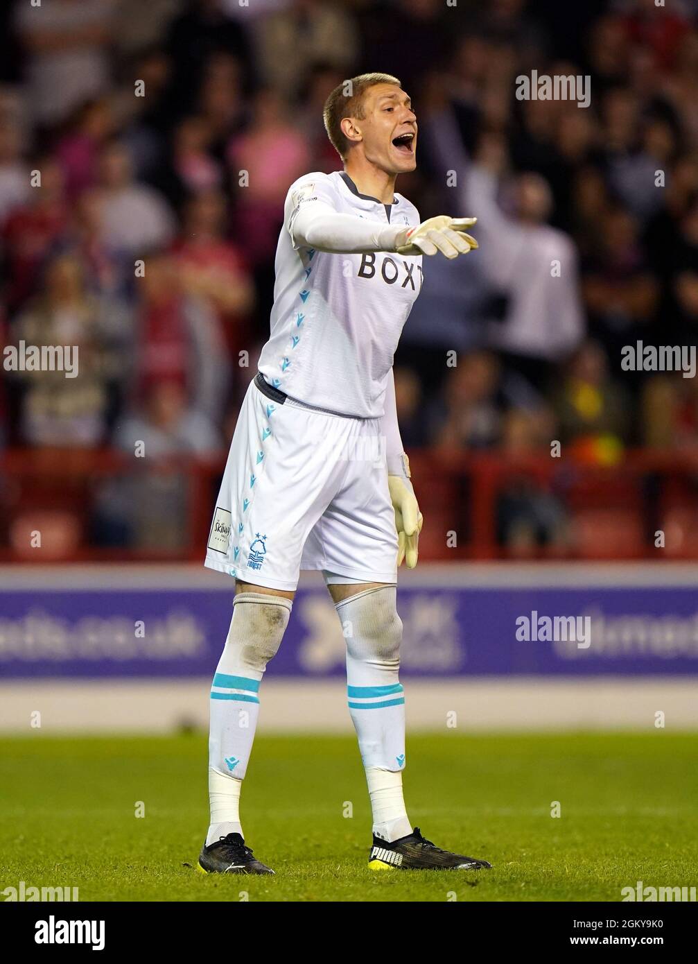 Nottingham Forest goalkeeper Ethan Horvath during the Sky Bet ...