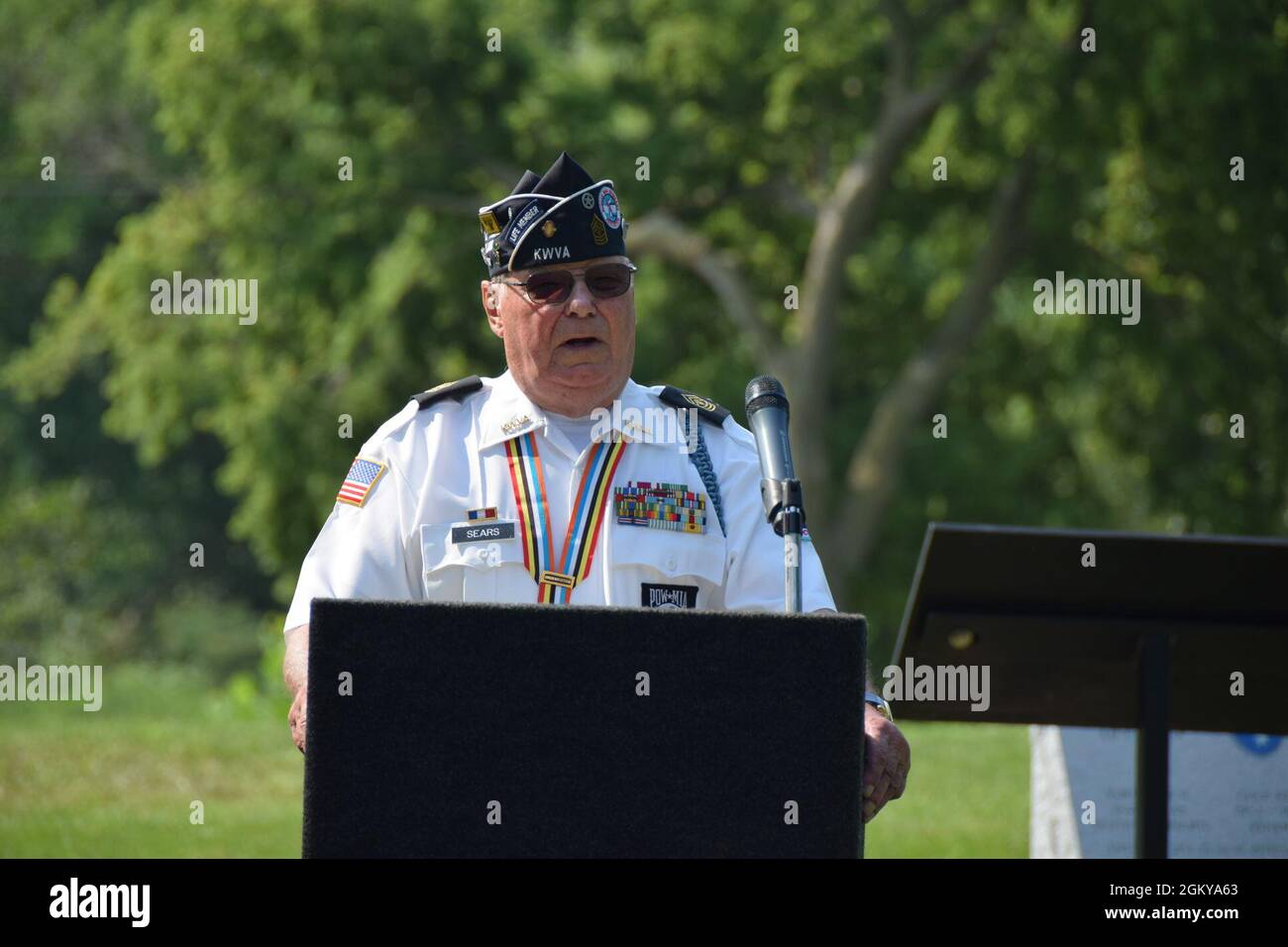 Ron Sears, Korean War veteran and president of the Korean War Veterans ...