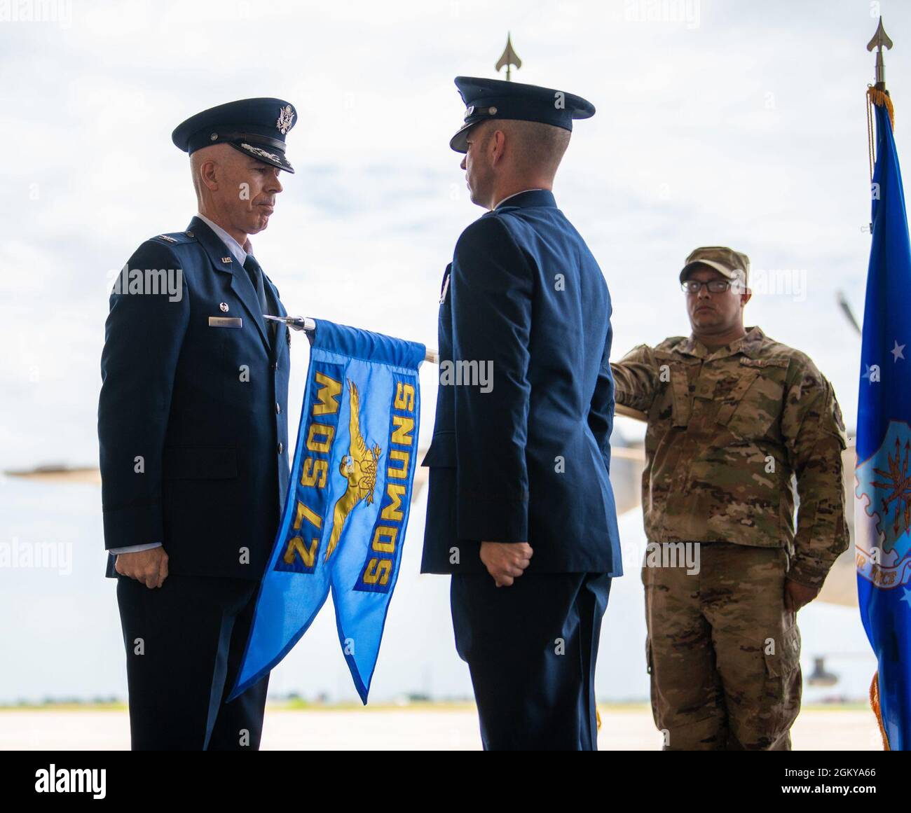 U.S. Air Force Col. Bernabe Whitfield, 27th Special Operations ...