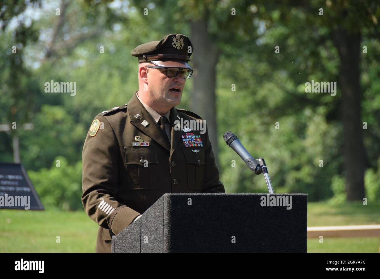 Col. Todd J. Allison, garrison commander, U.S. Army Garrison Rock ...