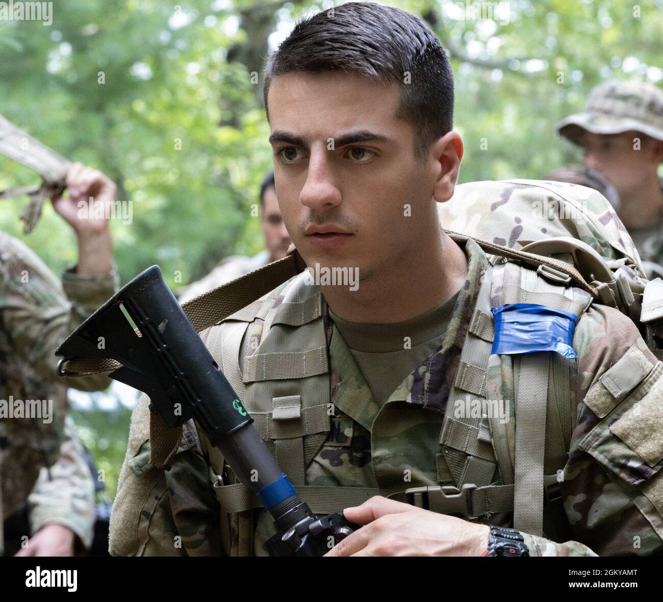 Charlie Company 1-143 Infantry Airborne with the Rhode Island National ...