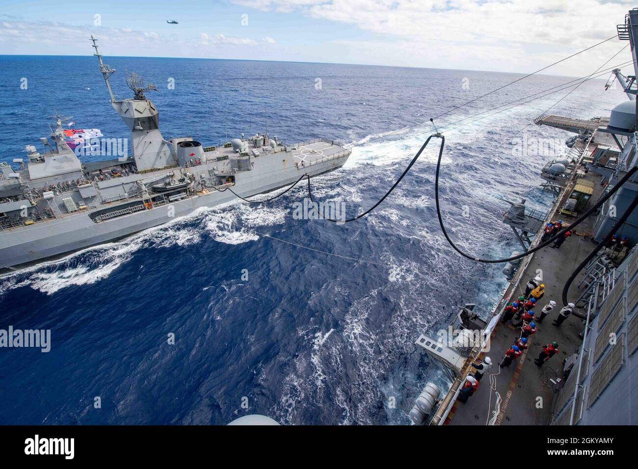 CORAL SEA (July 27, 2021) The Royal Australian Navy frigate HMAS ...